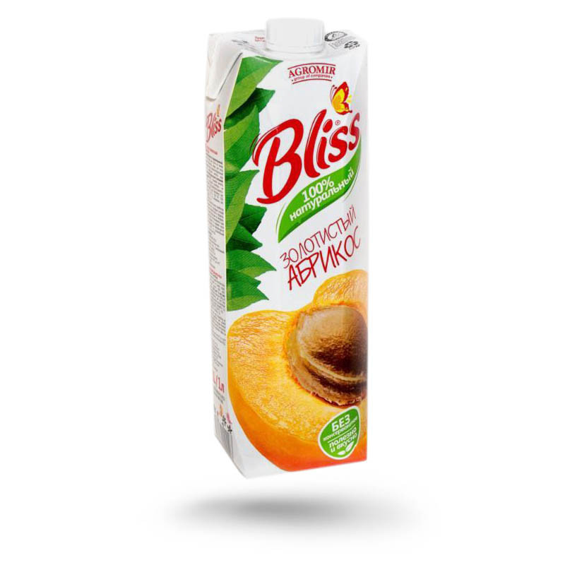 Bliss 1L Абрикосовый Нектар с мякотью СиН TPA Sq в Ташкенте цена 5524 сум от Schetchik.uz - Prom ...