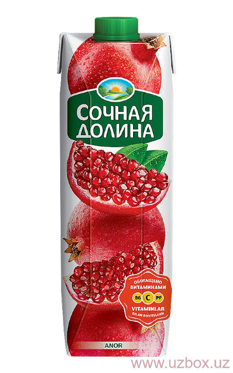 Сок- Сочная долина гранатовый нектар в Ташкенте цена 4097 сум от ...