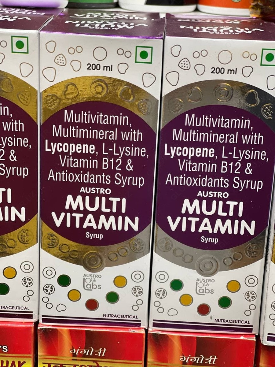 Multivitamin Multi vitamin syrup Austro lab Toshkentda hududida, narxi ...