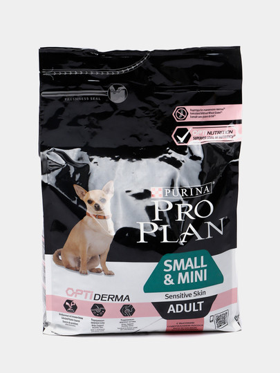 Собачий корм Purina Pro Plan, для взрослых собак, мелких пород, 3 кг ...