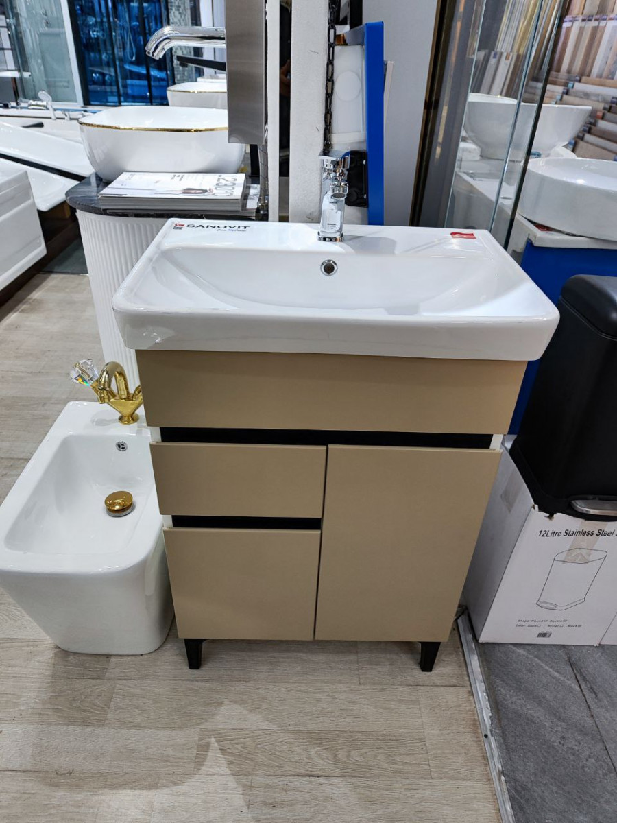 Раковина с тумбой? бежевый 60 см в Ташкенте цена 2561810 сум от SAYINA ...