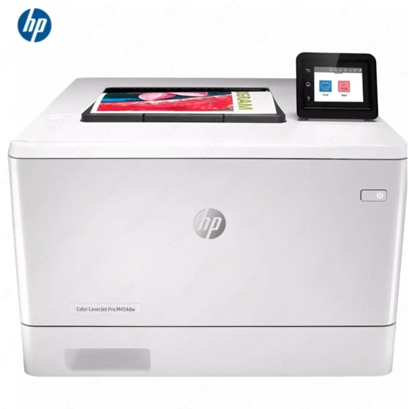 Цветной лазерный принтер HP Color LaserJet Pro M454dw (A4, 22 стр/мин ...