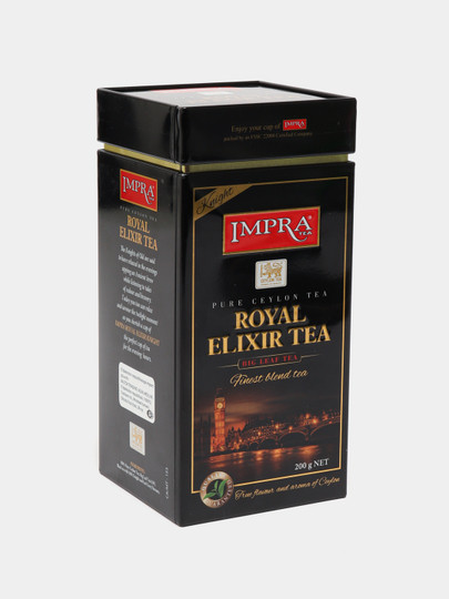 Чай чёрный Impra Pure Ceylon Tea Royal Elixir Tea, 200 гр в Ташкенте ...
