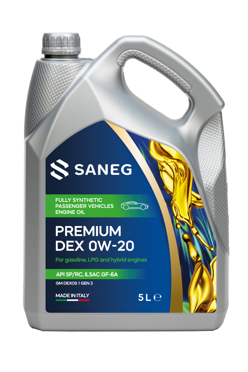 Моторное масло SANEG Premium DEX 0W-20 API SP-RC, ILSAC GF-6A в ...