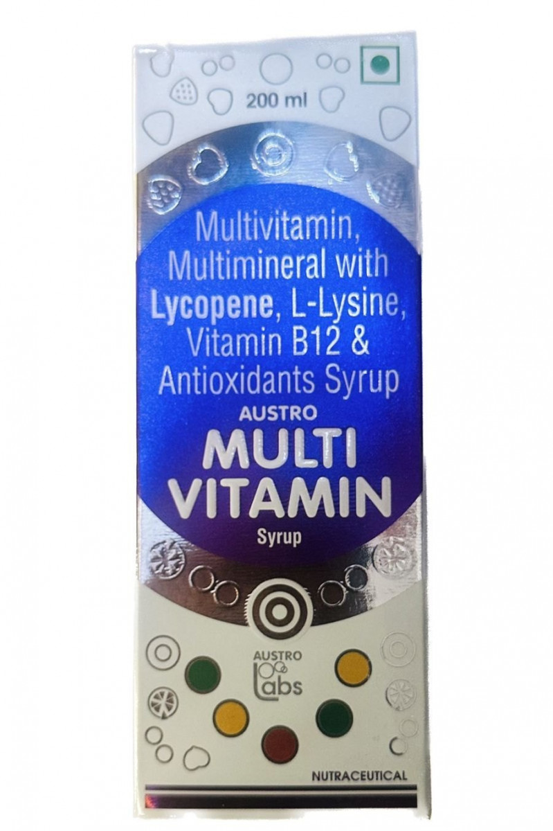 Мультивитаминный сироп Multi vitamin syrup Austro lab в Ташкенте цена ...