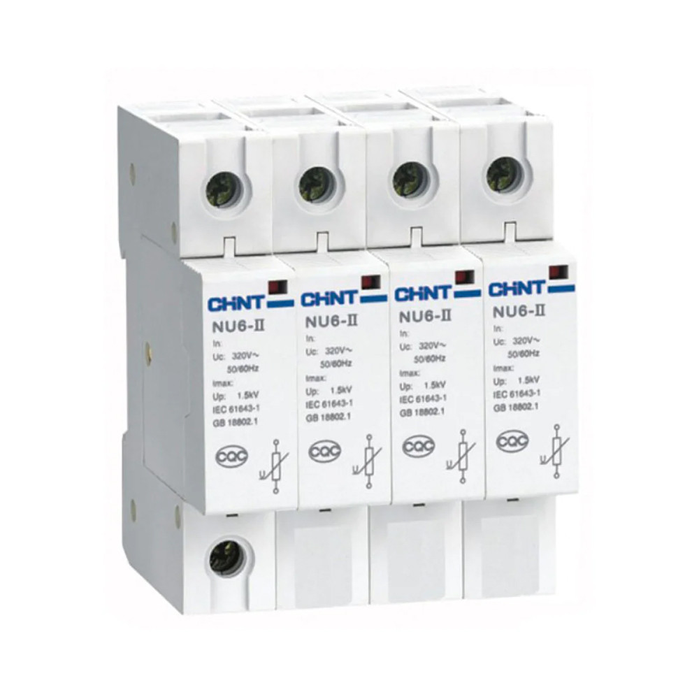 УЗИП CHINT NU6-II 40kA/460V 4P в Ташкенте цена 367500 сум от 220volt.uz - Prom.uz (ID#1191297)