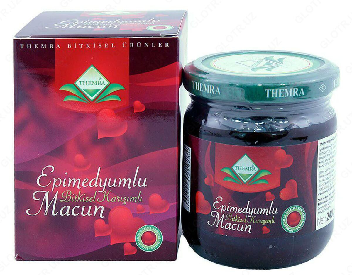 Эпимедиумная паста макун (Epimedyumlu macun) в Ташкенте цена 149000 сум ...