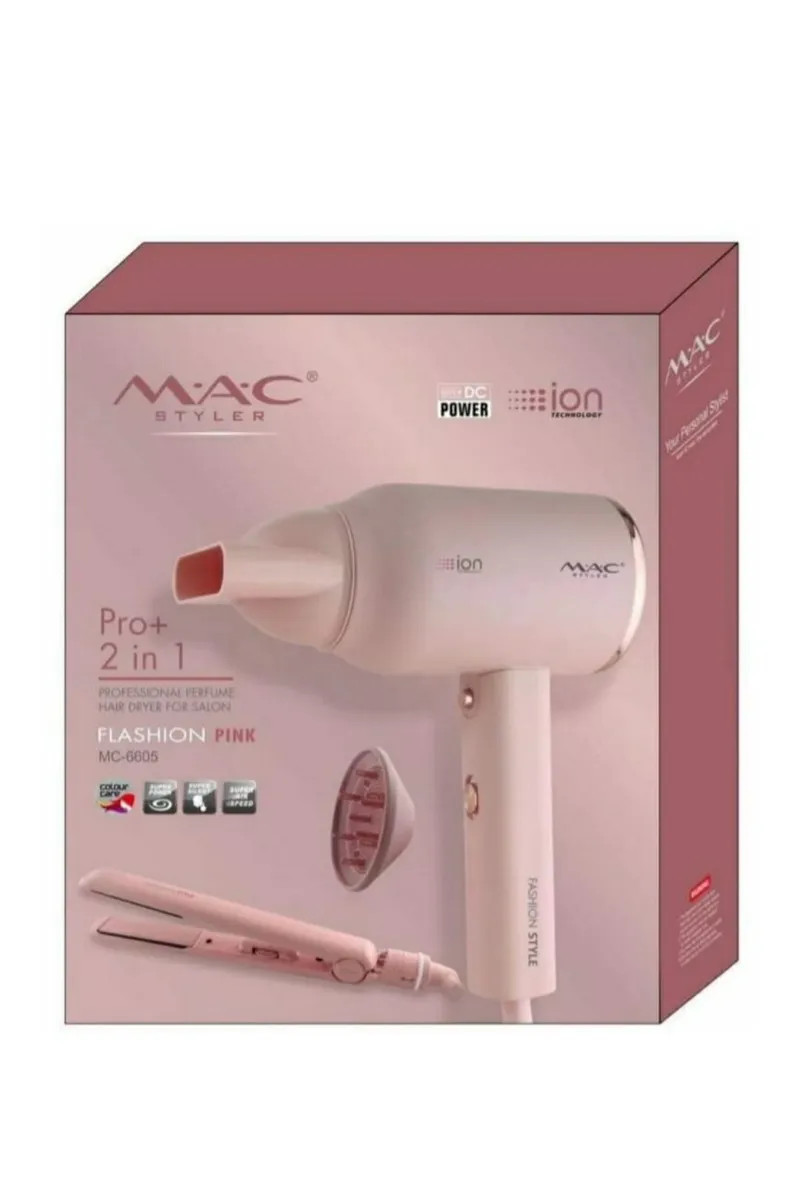 Комплект из фена для волос Mac-Styler MC-6605 для профессиональной ...
