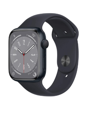 Smart soat Apple Watch Series 8 (GPS), 45 mm, qorong'u tun Toshkentda ...