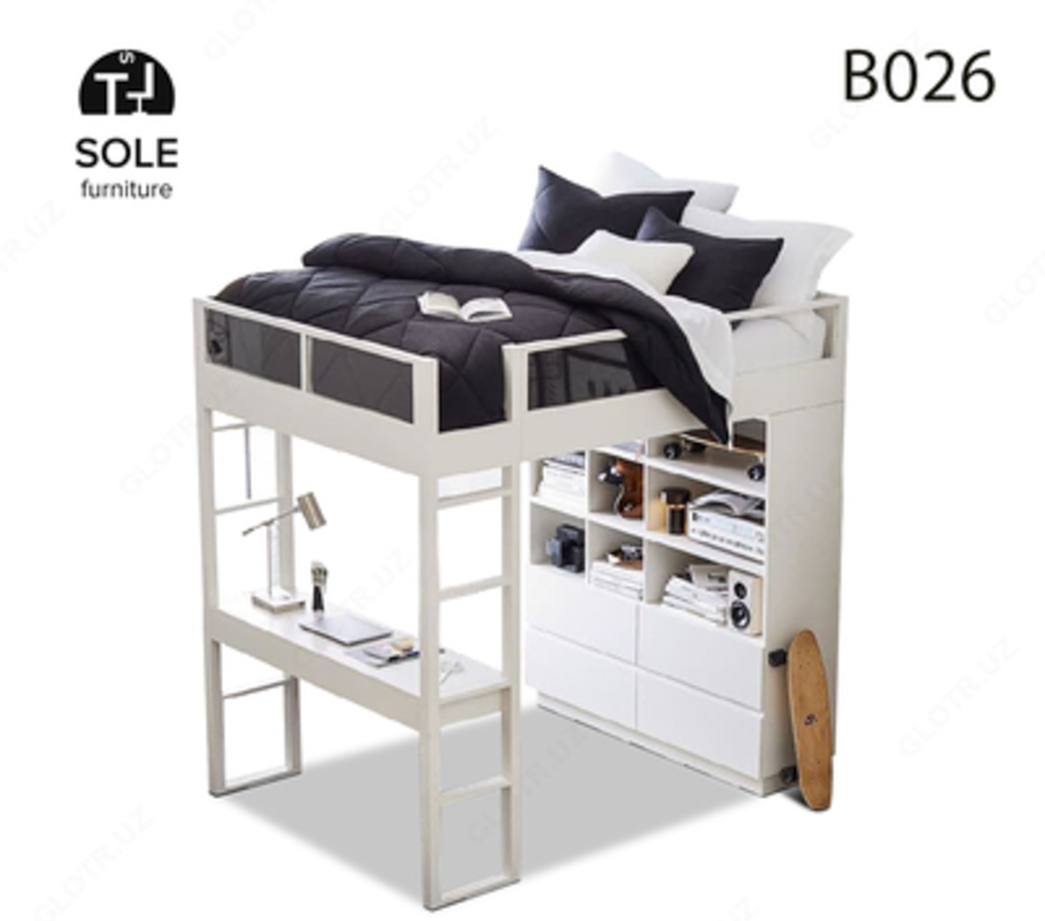 Кровать, модель "B026" в Ташкенте цена 8800000 сум от SOLE Furniture ...