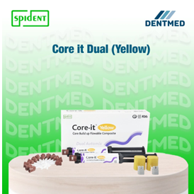 Композитный материал Core it Dual (Yellow) SPIDENT в Ташкенте цена ...