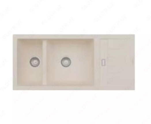 Кухонная мойка RealStone P024 Artemis Cream в Ташкенте цена 100000 сум ...