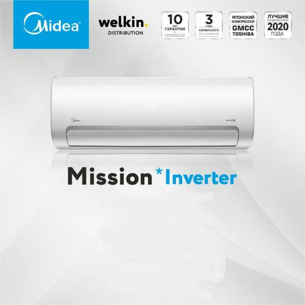 Сплит-система кондиционеры Midea welkin "Mission" 9 Inverter в Ташкенте ...