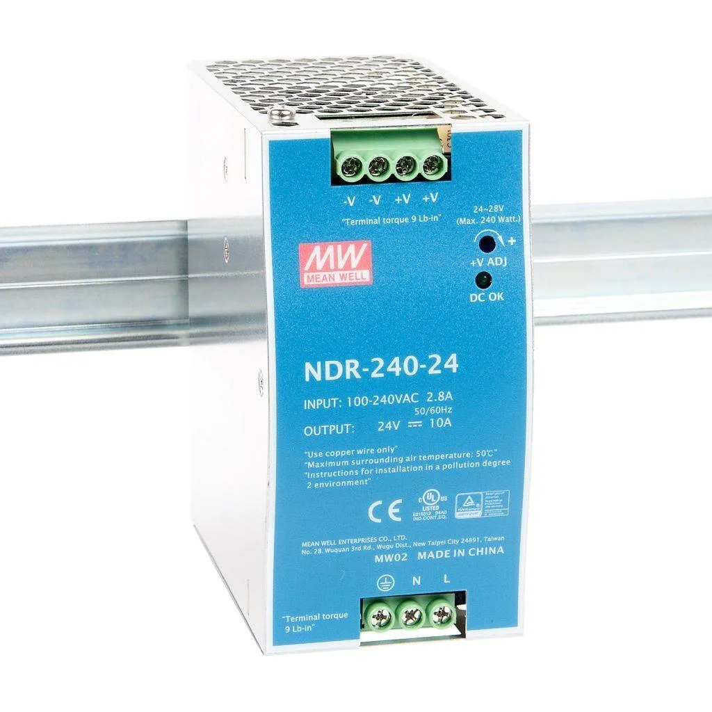 Блок питания Mean Well NDR-240-48 10A на DIN-рейку в Ташкенте цена ...