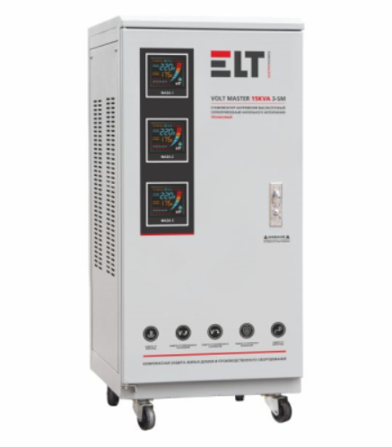 Стабилизатор напряжения сервоприводный напольный 3-x фазный Volt Master ...