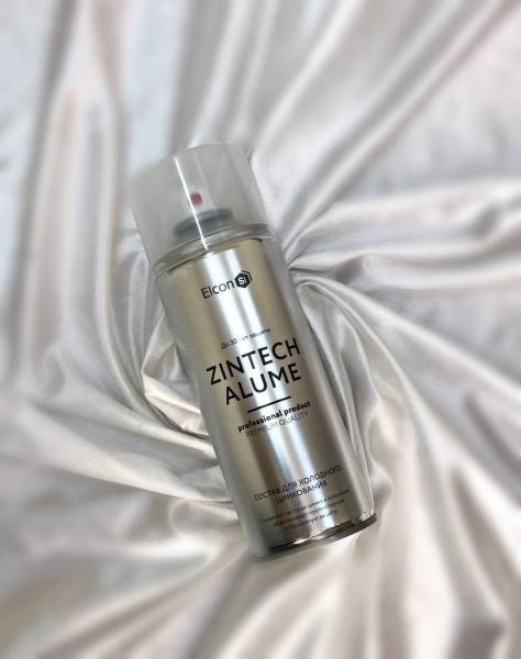 Состав для холодного цинкования оцинковка Zintech Alume 520 мл аэрозоль ...