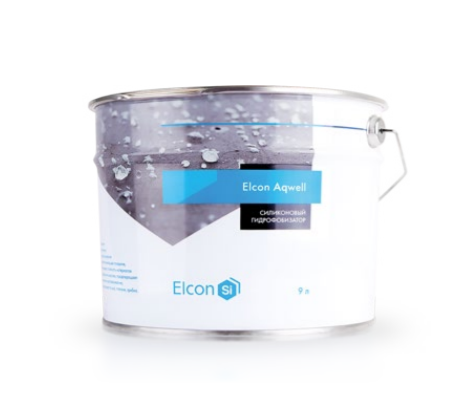 Силиконовый гидрофобизатор водоотталкивающие Elcon Aqwell 9 л . в Ташкенте цена 1250000 сум от ...