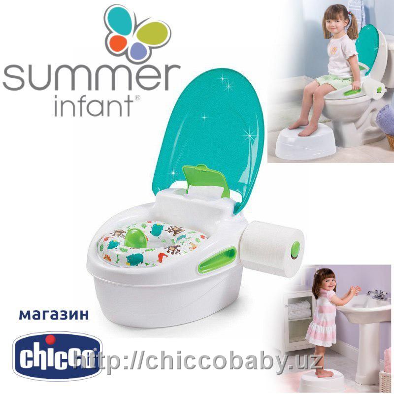 Горшок-подножка 3 в 1 Step-By-Step Potty Summer Infant в Ташкенте цена ...