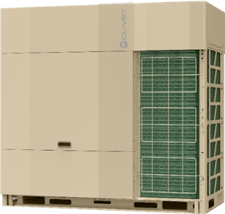 Наружные блоки Clivet нового 8-го поколения VRF-систем CVT8-X от 25,2 кВт до 336,0 кВт в ...